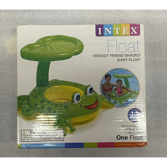 Intex | Toys | Float Pool Swim Float With Canopy Intex Kids Froggy ...